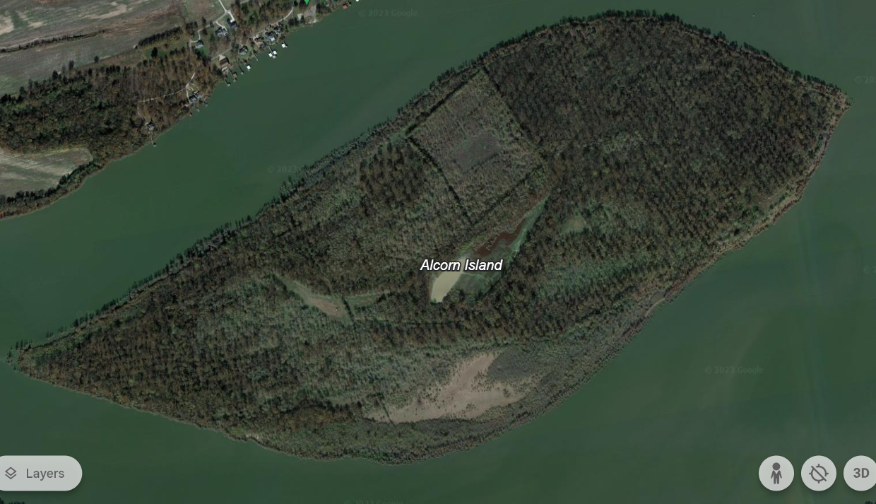 Own Your Own Private Island - Alcorn Island - 585 +/- Acres at Moon ...